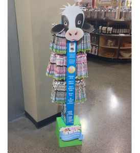 Got Milk? - Magic Milk Straws Floor Display Helps Earn Moo-Lah For ...