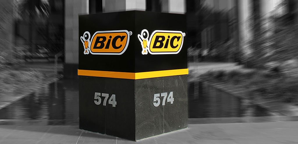 Creative Instore Solutions Designs Outdoor Sign for BIC - Point of ...