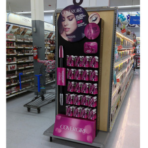 Covergirl End Cap Display Drops the Bombshell - Point of Purchase ...