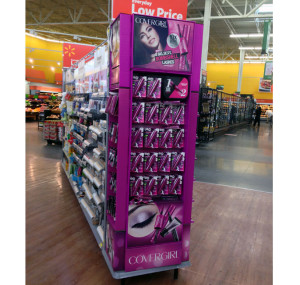 Covergirl End Cap Display Drops the Bombshell - Point of Purchase ...