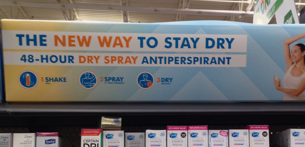 Unilever Offers The New Way To Stay Dry - Point of Purchase ...