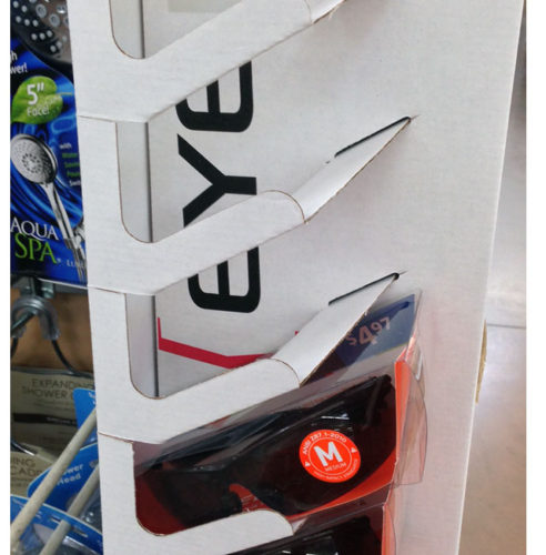 Safety Glasses Display Exceeds Standards - Point of Purchase ...