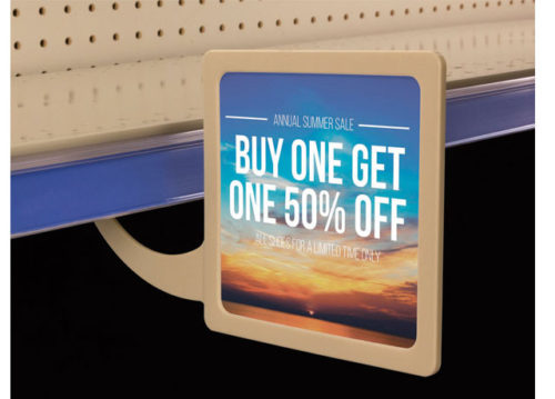 Drive Customer Traffic with New Magnetic Aisle Sign Frame - Point of ...