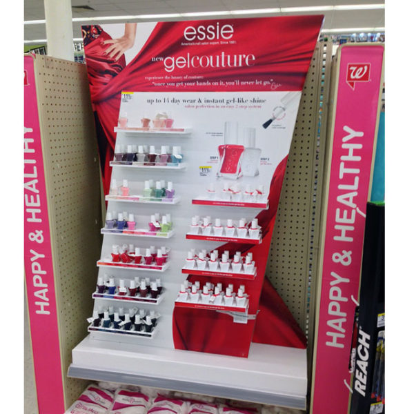 Essie End Cap Display Nails It - Point of Purchase International Network