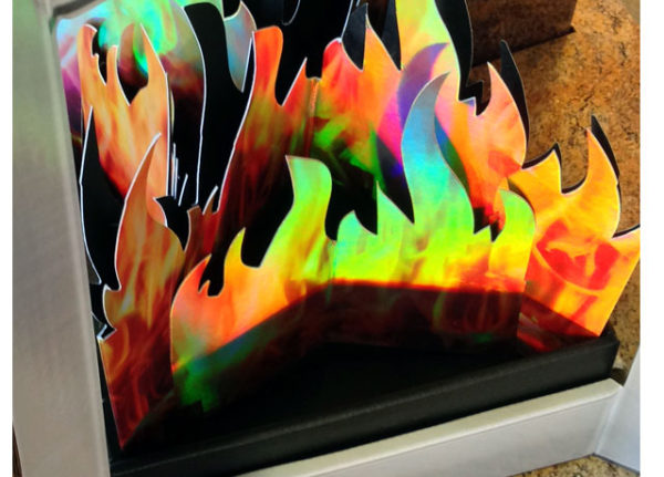 Incomm Holiday Fireplace Display - Point of Purchase International Network