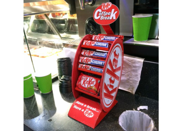 Kit Kat Takes A Coffee Break - Point of Purchase International Network
