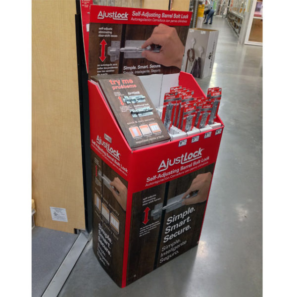 AjustLock Sets The Standard With Try Me Floor Display - Point of ...