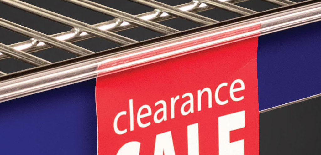 Display Signage Two Ways with New Label Holder - Point of Purchase ...