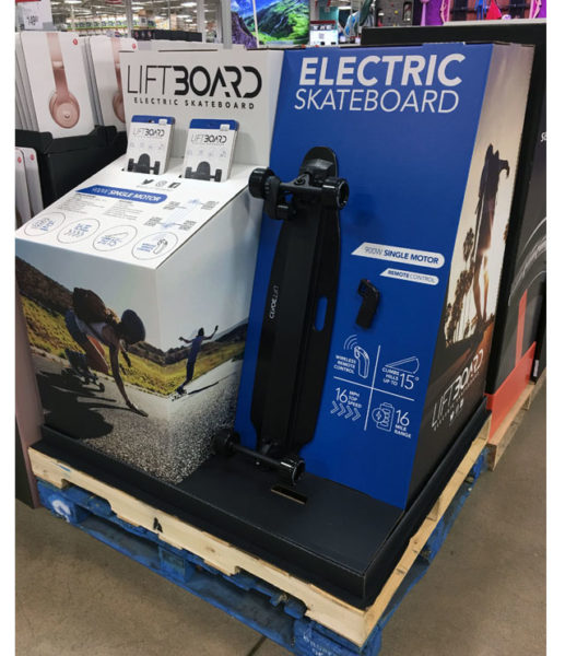 LiftBoard Pallet Display Takes It To A New Level - Point of Purchase ...