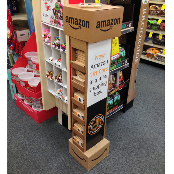 Amazon Mini Box Display Promotes Holiday Gift Cards - Point of Purchase ...