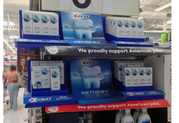 New Crest Toothpaste Helps Improve Gum Health - Point of Purchase ...