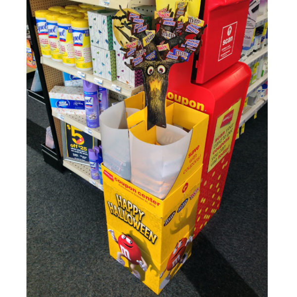 Mars Mini Halloween Tree Spooks Shoppers - Point of Purchase ...