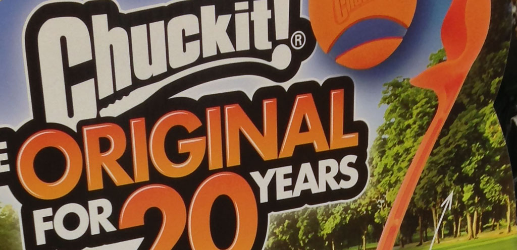 Chuckit! Display Celebrates 20 Years Of Being Launched - Point of ...