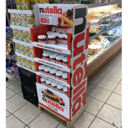 Nutella Display Spreads The Happy - Point of Purchase International Network