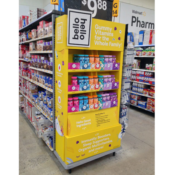 Yummy Gummy Hello Bello Display - Point of Purchase International Network