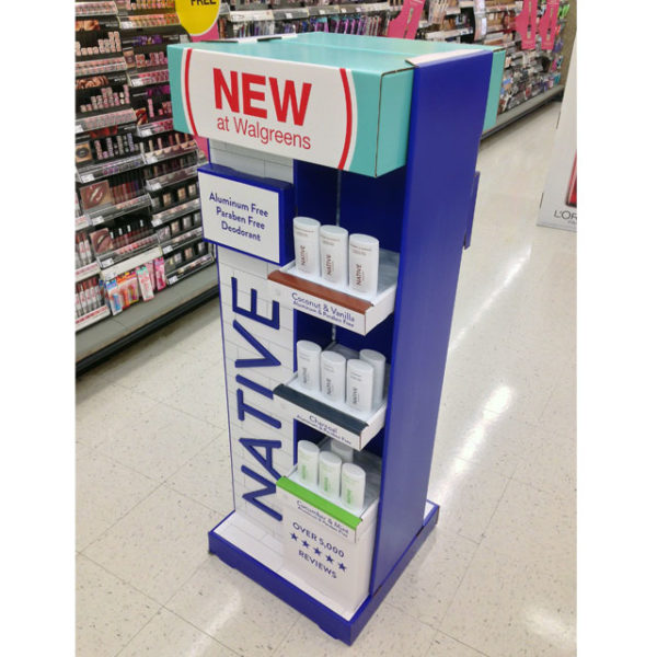 Native Display Offers Nasty-Free Products - Point of Purchase ...