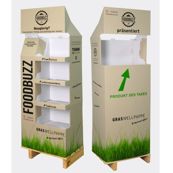 Cardboard Made From Grass Paper - Point of Purchase International Network