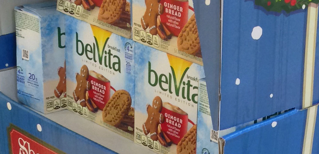 belVita Helps Share Joy With Holiday Display - Point of Purchase ...