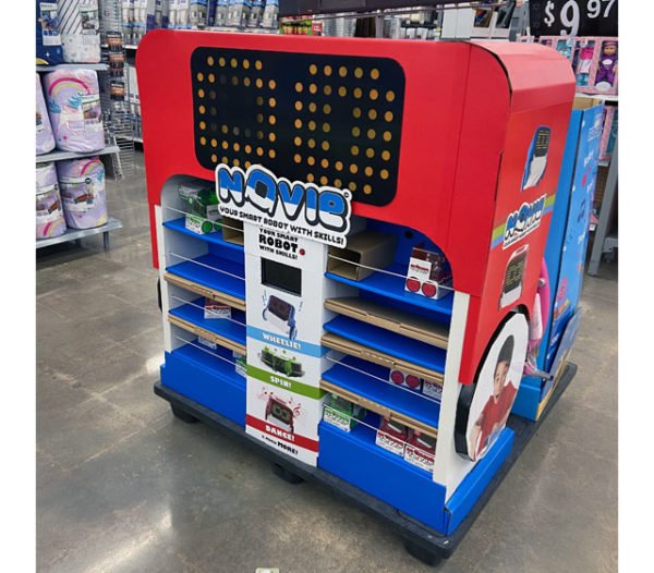 Novie Smart Robot Display Rolls Into Retail - Point of Purchase ...