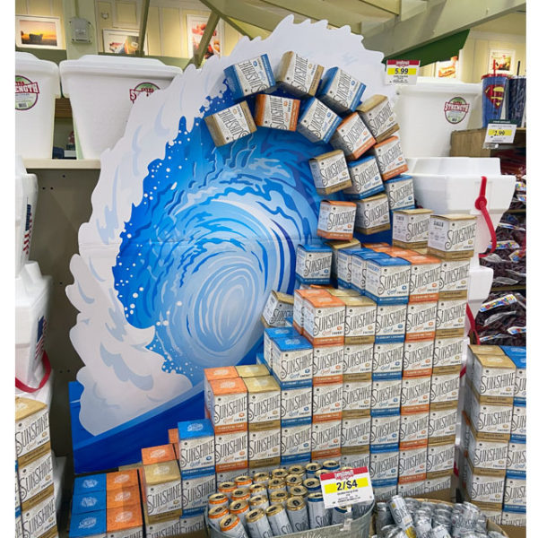 Sunshine Display Rides Waves Of Energy - Point of Purchase ...