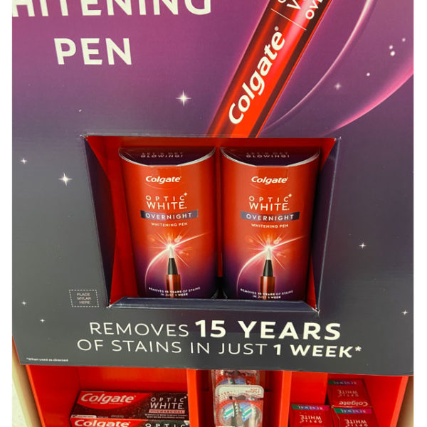 Colgate Display Helps Shoppers Whiten Their Teeth - Point of Purchase ...