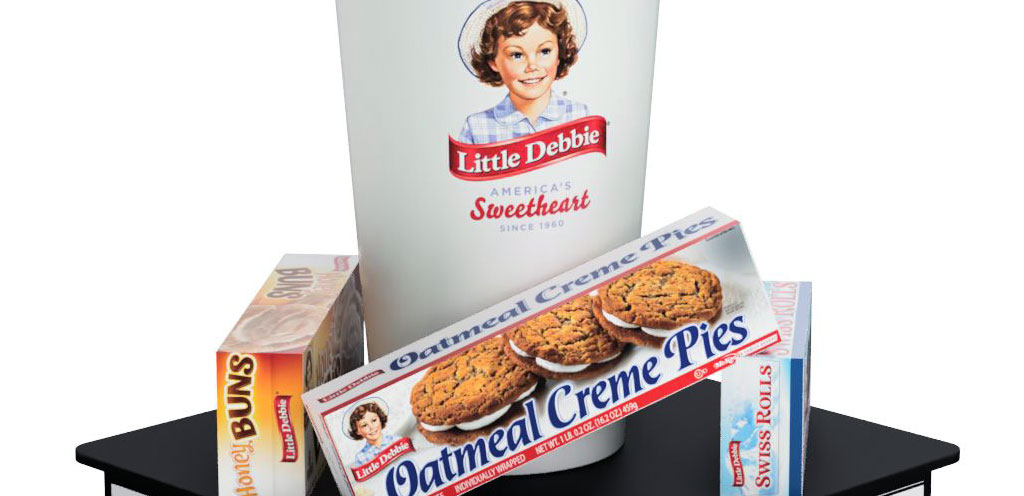 Little Debbie Sweetheart Display Topper - Point of Purchase ...