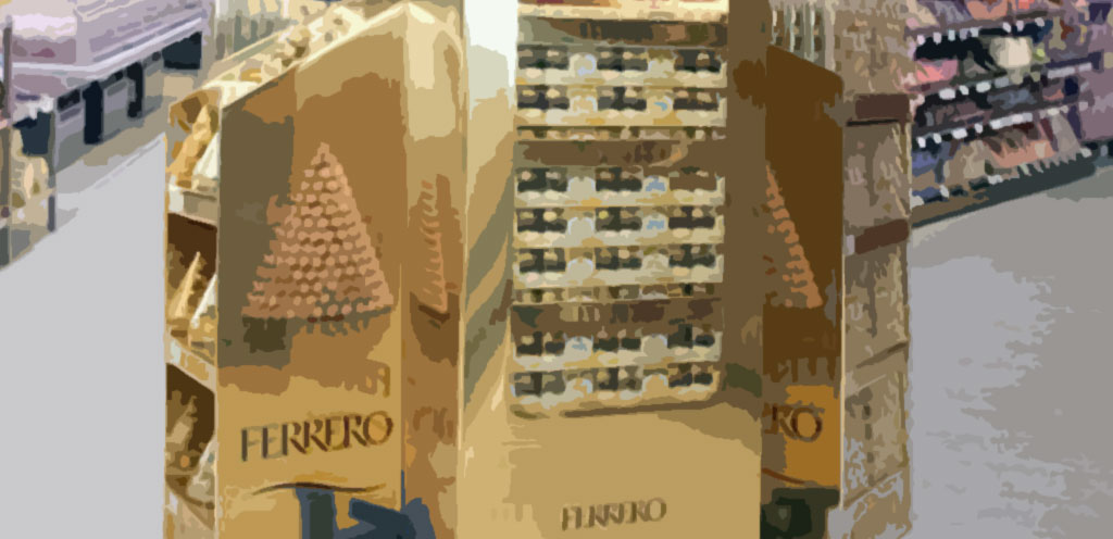Ferrero Display Lights Up The Holidays - Point of Purchase ...