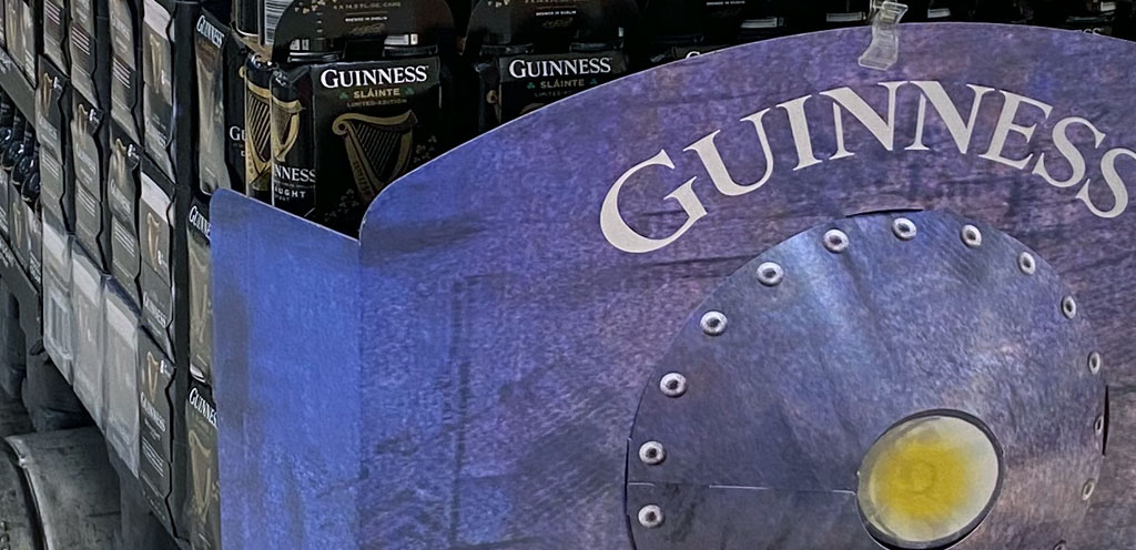 Guinness Beer Train Chugs Into Retail - Point of Purchase International ...