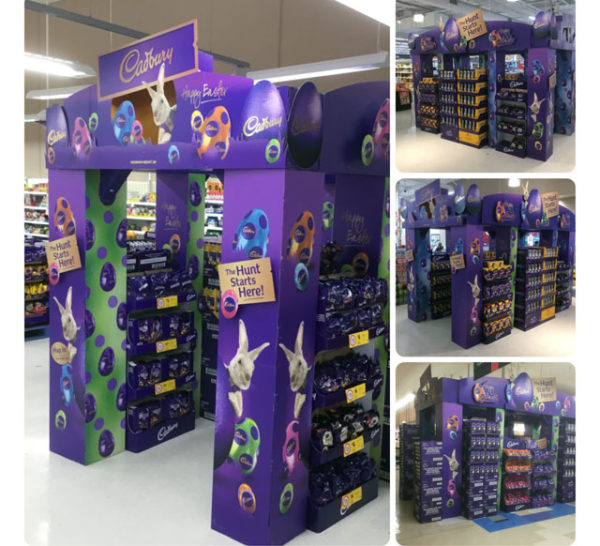 The Cadbury Easter House Display - Point of Purchase International Network
