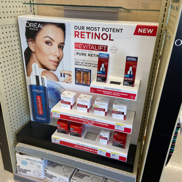 L'Oreal's Most Potent End Cap Display - Point of Purchase International ...