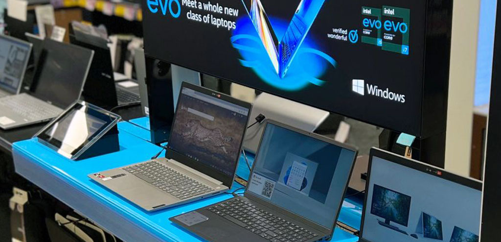 Intel Evo Display Helps Launch New Laptops - Point of Purchase ...