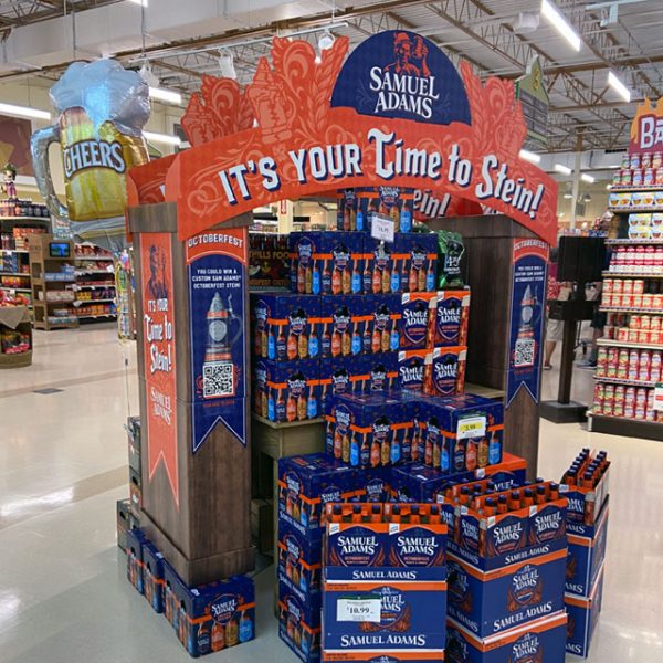 Octoberfest Time To Stein Stacker Display - Point of Purchase ...