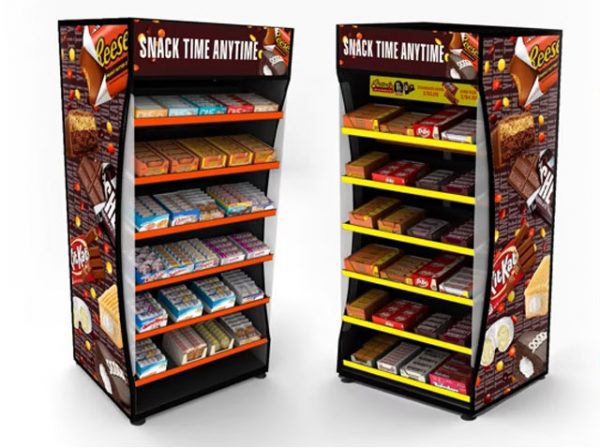 Hershey Robotic Endcap Display - Point of Purchase International Network