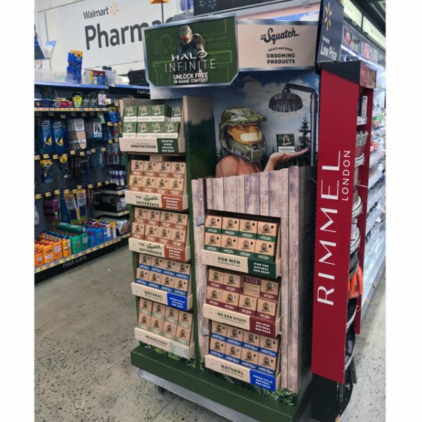 Dr Squatch and Halo Clean Up With Walmart - Point of Purchase ...