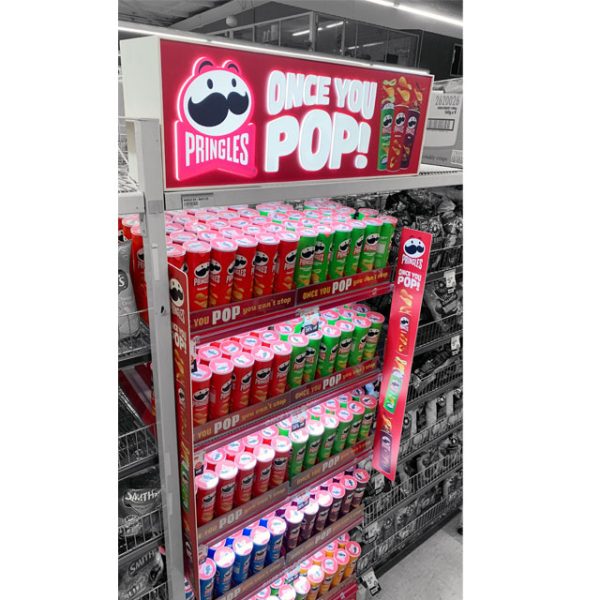 Pringles Once You POP Inline Display - Point of Purchase International ...