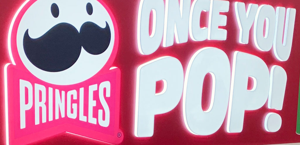 Pringles Once You POP Inline Display - Point of Purchase International ...