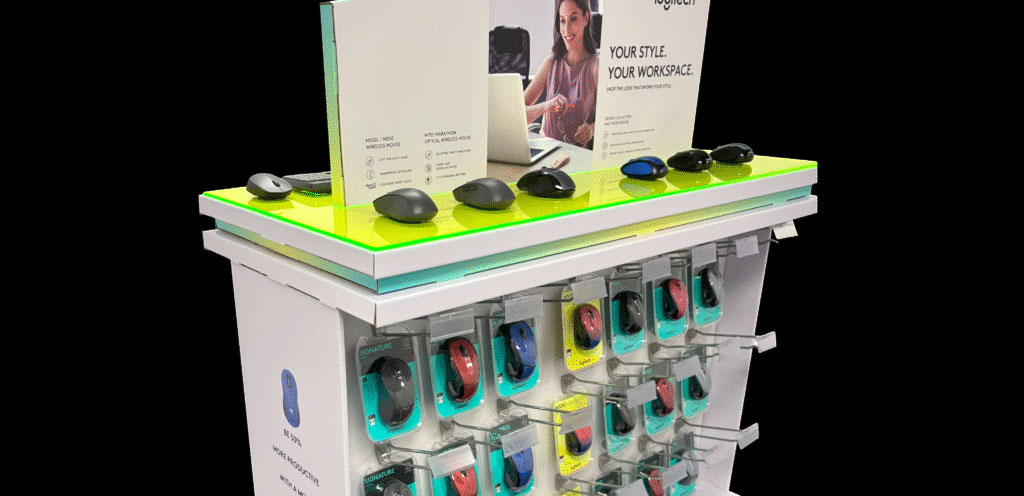 Logitech Office Depot Back to School Half Pallet - Point of Purchase ...
