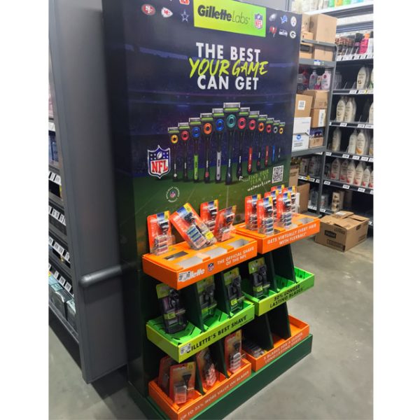Gillette Your Game End Cap Display - Point of Purchase International ...