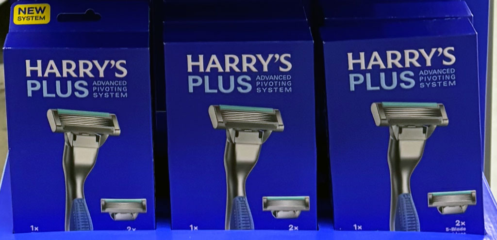 Harry's Plus End Cap Offers Smooth Shaves - Point of Purchase ...